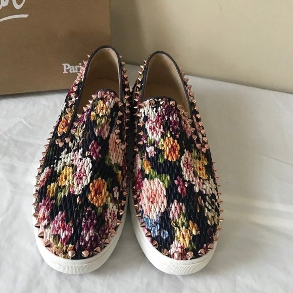 Christian Louboutin | Shoes | Christian Louboutin Pik Boat Quilted ...